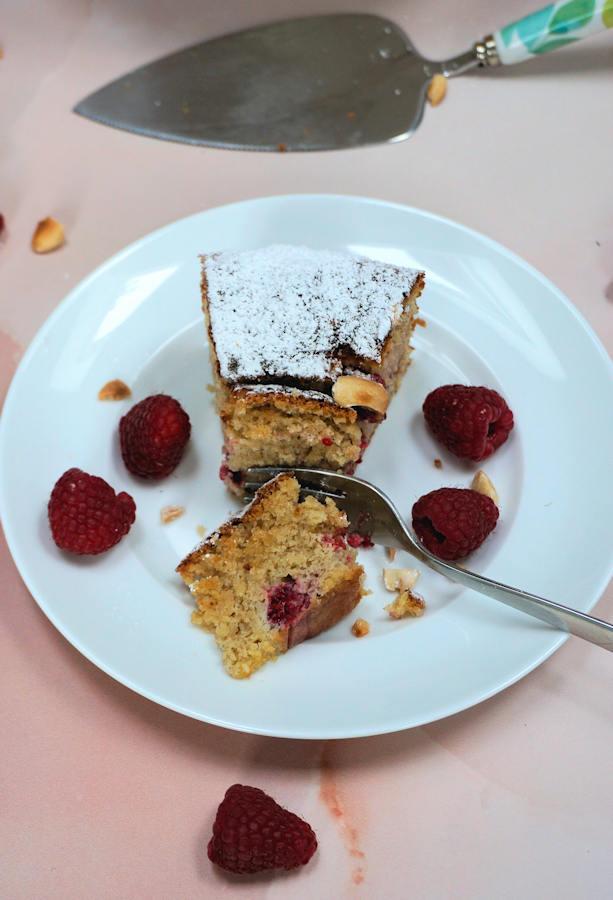 Almond Cake With Raspberries | Recipe | Cuisine Fiend