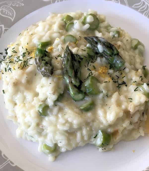Asparagus Risotto | Recipe | Cuisine Fiend