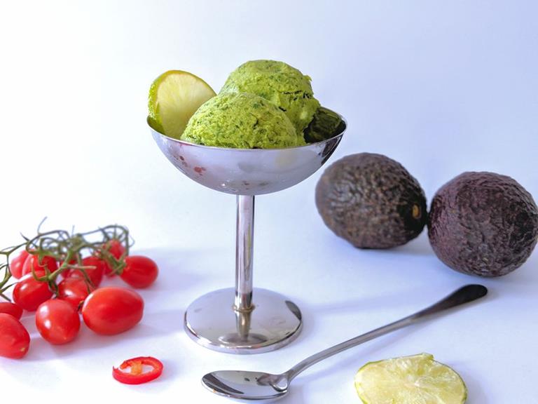 Avocado Ice Cream | Recipe | Cuisine Fiend