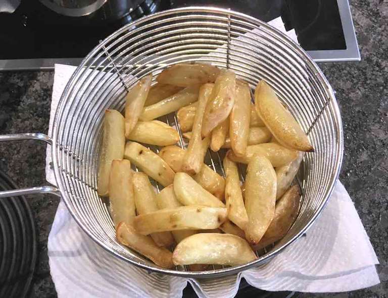 Baked Fried Crunchy Chips | Recipe | Cuisine Fiend