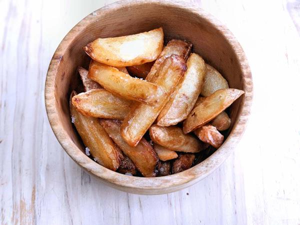 Baked Fried Crunchy Chips | Recipe | Cuisine Fiend