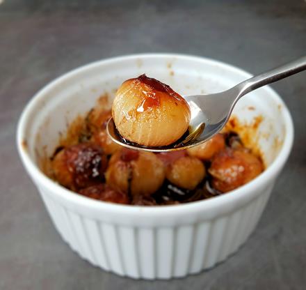 Baked Maple And Balsamic Shallots | Recipe | Cuisine Fiend