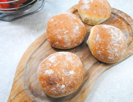 Soft White Baps | Recipe | Cuisine Fiend