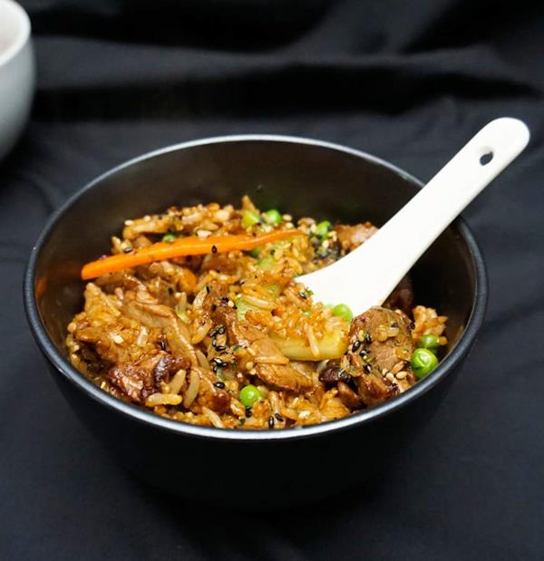 Beef And Shiitake Fried Rice | Recipe | Cuisine Fiend