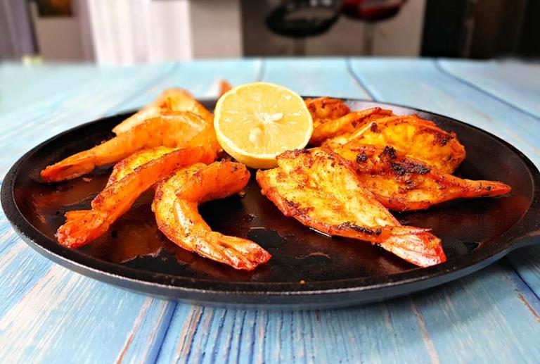 Hot Butterflied Prawns | Recipe | Cuisine Fiend