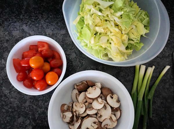 Cabbage With Bacon, Tomato And Mushroom | Recipe | Cuisine Fiend