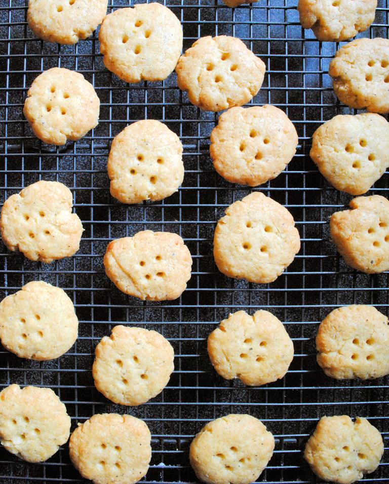 Cheese And Black Pepper Buttons | Recipe | Cuisine Fiend