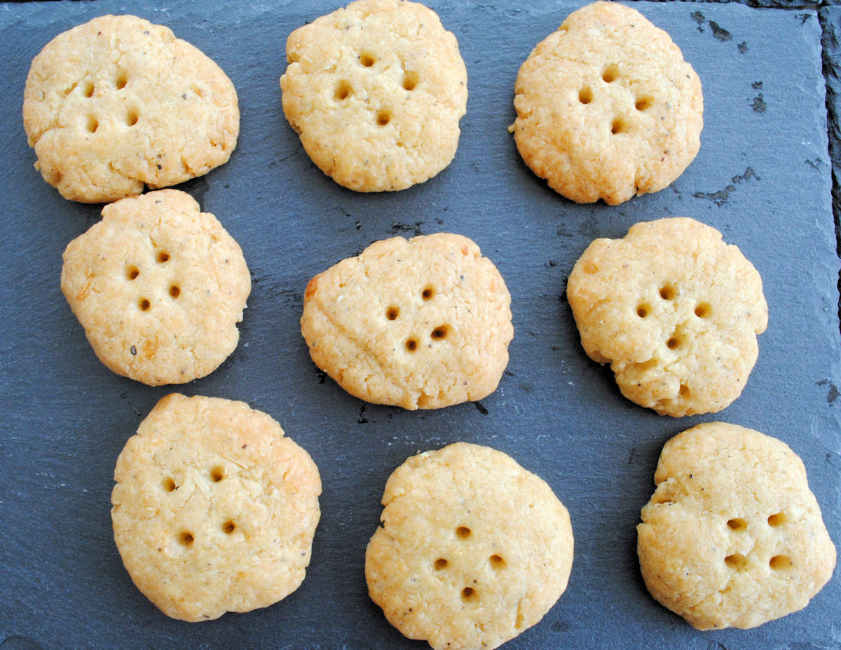 Cheese And Black Pepper Buttons | Recipe | Cuisine Fiend