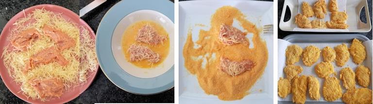 Cheesy Chicken Nuggets | Recipe | Cuisine Fiend