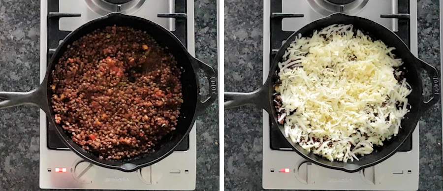 Spicy Cheesy Lentils Bake | Recipe | Cuisine Fiend