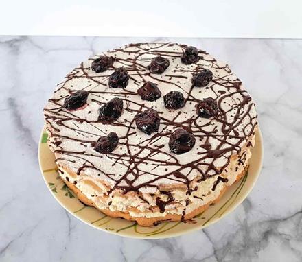 Cherry Cream Dacquoise | Recipe | Cuisine Fiend