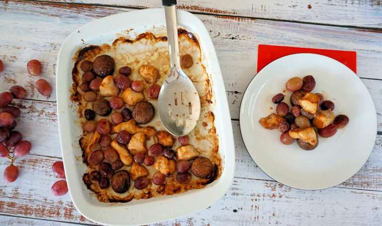 Chicken With Grapes And Olives | Recipe | Cuisine Fiend