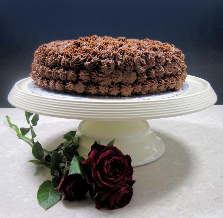 Chocolate Genoise With Raspberry Buttercream | Recipe | Cuisine Fiend