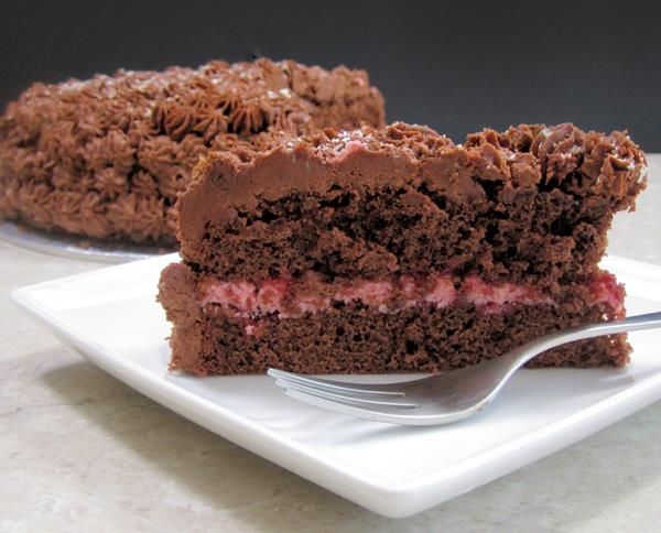 Chocolate Genoise With Raspberry Buttercream | Recipe | Cuisine Fiend
