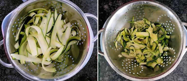 Courgette Ribbon Salad | Recipe | Cuisine Fiend