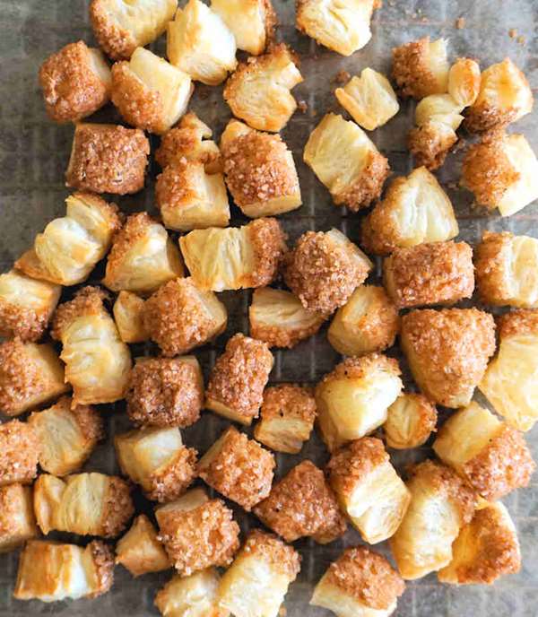 Crunchy Puff Pastry Sugar Bites | Recipe | Cuisine Fiend