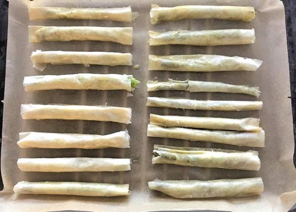 Filo Wrapped Asparagus | Recipe | Cuisine Fiend