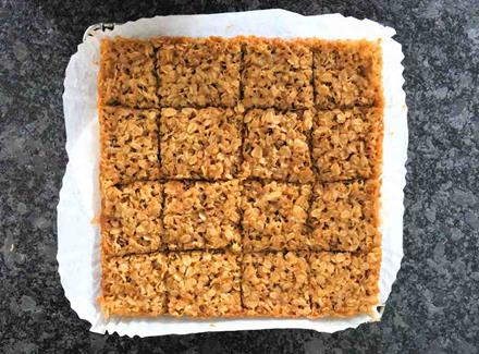 Orange And Ginger Flapjack | Recipe | Cuisine Fiend