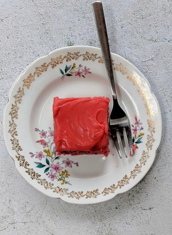 Guava Cake With Pink Buttercream Frosting | Recipe | Cuisine Fiend