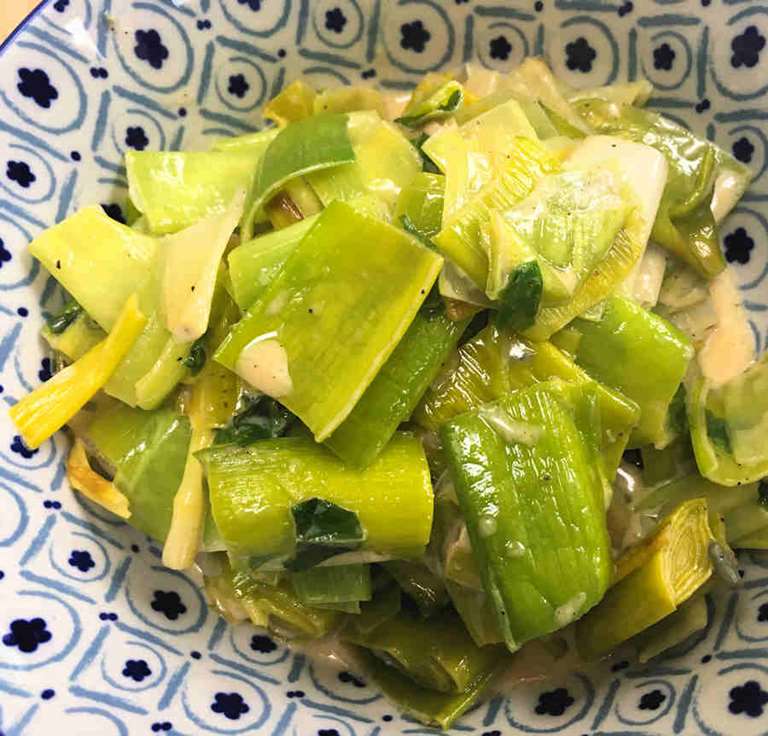 Leeks With Wild Garlic | Recipe | Cuisine Fiend