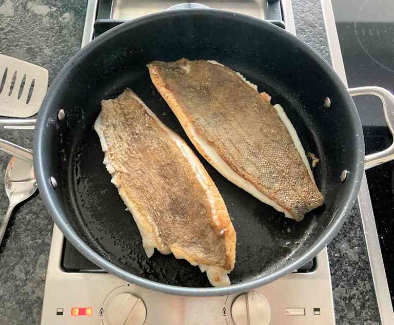Lemon Sole Fillets With Creamy Sauce | Recipe | Cuisine Fiend