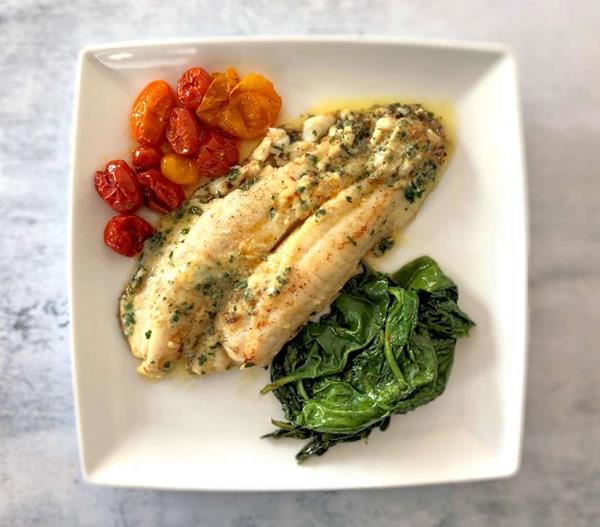 Lemon Sole Fillets With Creamy Sauce | Recipe | Cuisine Fiend