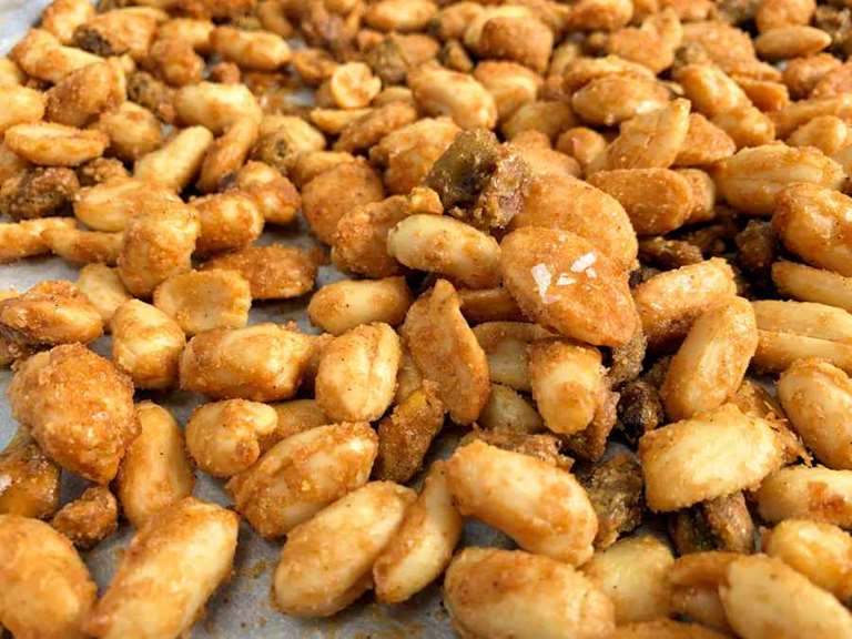 Maple And Spice Roasted Nuts | Recipe | Cuisine Fiend