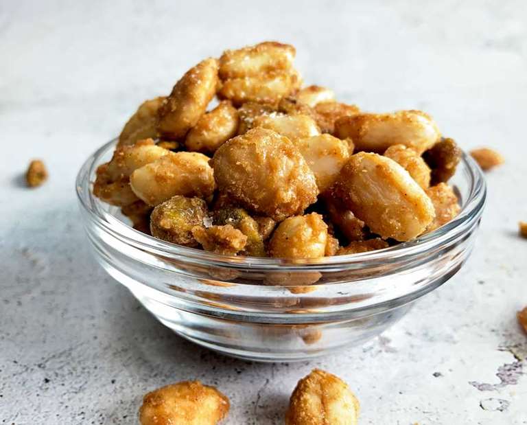 Maple And Spice Roasted Nuts | Recipe | Cuisine Fiend