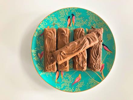 Marzipan Chocolate Bars | Recipe | Cuisine Fiend