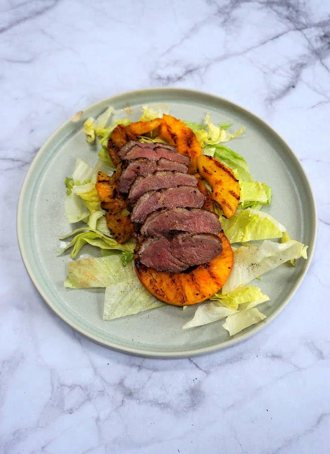 Oven Roast Duck Breast With Pineapple | Recipe | Cuisine Fiend