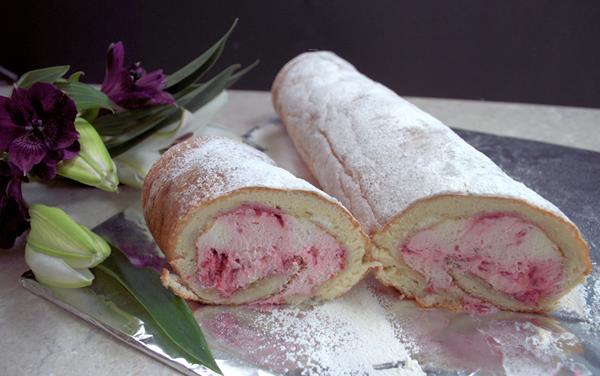 Raspberry Cream Roulade | Recipe | Cuisine Fiend