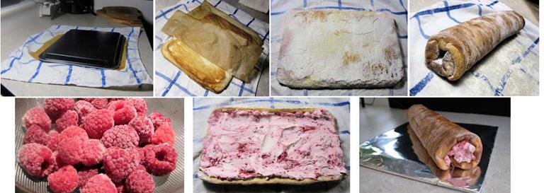 Raspberry Cream Roulade | Recipe | Cuisine Fiend