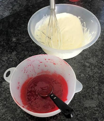 Raspberry Ripple No Churn Ice Cream | Recipe | Cuisine Fiend