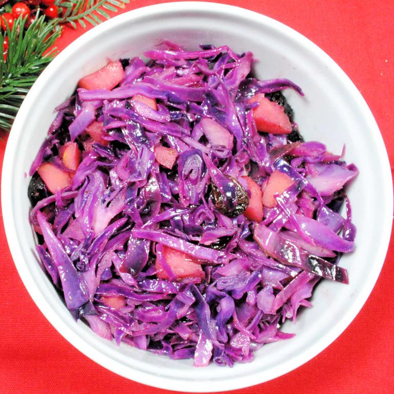 Quick Festive Red Cabbage | Recipe | Cuisine Fiend