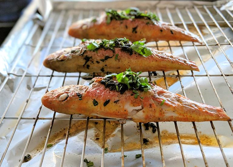 Grilled Red Mullet | Recipe | Cuisine Fiend