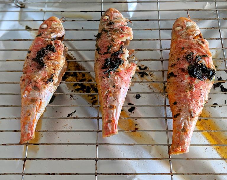 Grilled Red Mullet | Recipe | Cuisine Fiend