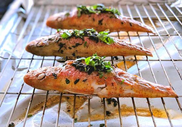 Grilled Red Mullet | Recipe | Cuisine Fiend
