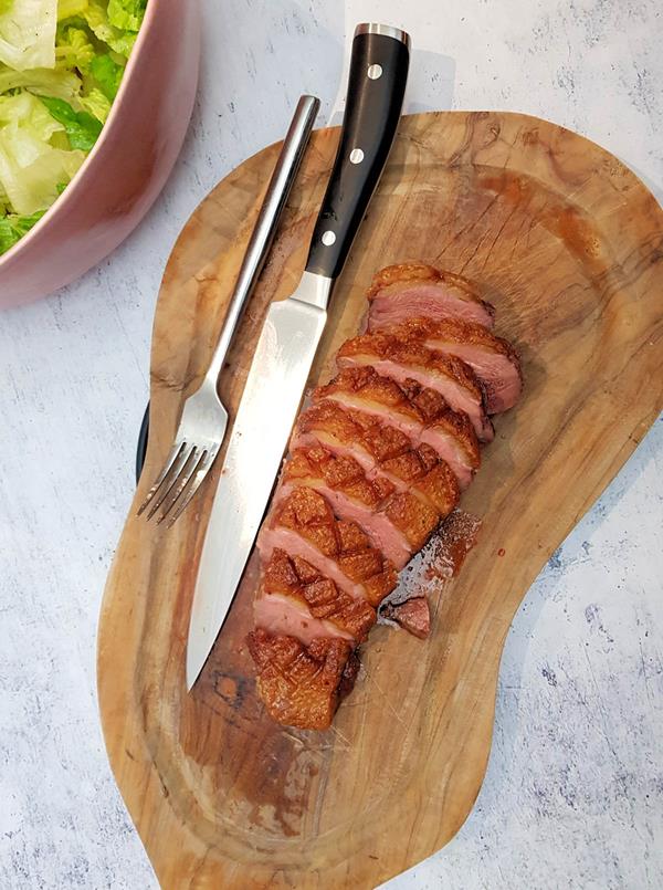 Roast Goose Breast With Apples And Raisins | Recipe | Cuisine Fiend