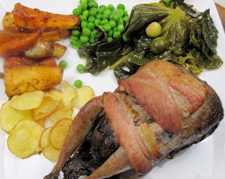 Roast Grouse With Game Chips | Recipe | Cuisine Fiend