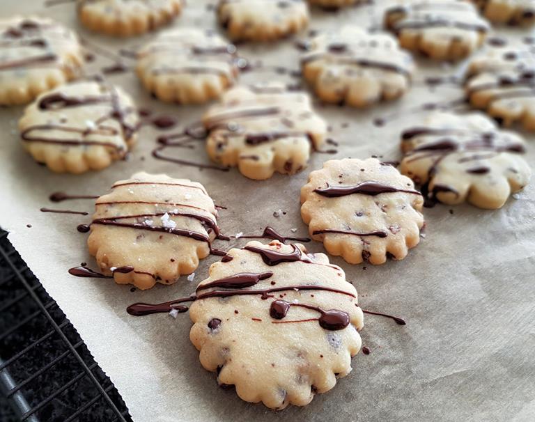 Sablé Biscuits With Cocoa Nibs | Recipe | Cuisine Fiend