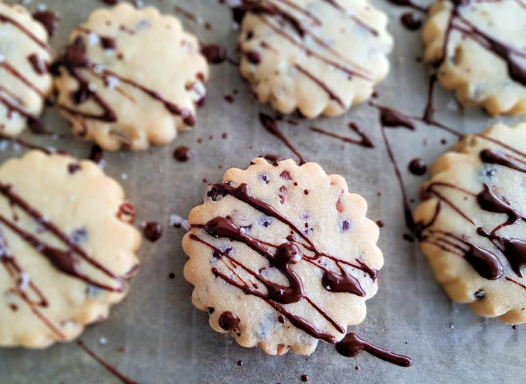 Sablé Biscuits With Cocoa Nibs | Recipe | Cuisine Fiend