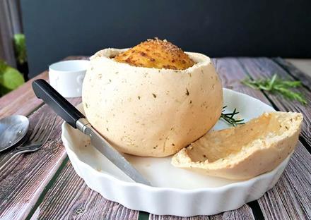 Salt Crust Baked Celeriac | Recipe | Cuisine Fiend
