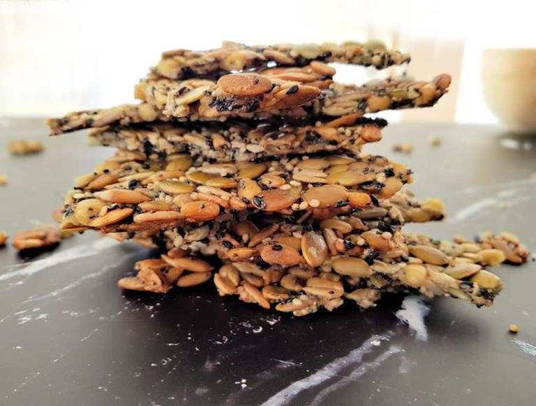 Seed Crackers | Recipe | Cuisine Fiend