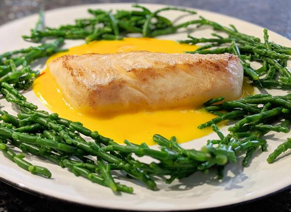 Slow Roasted Haddock With Saffron Sauce | Recipe | Cuisine Fiend
