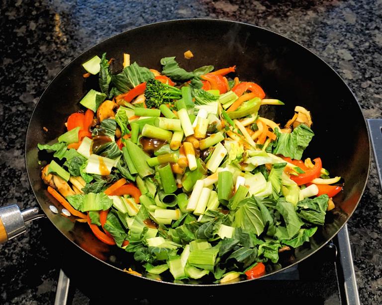 Stir Fried Ginger Vegetables | Recipe | Cuisine Fiend