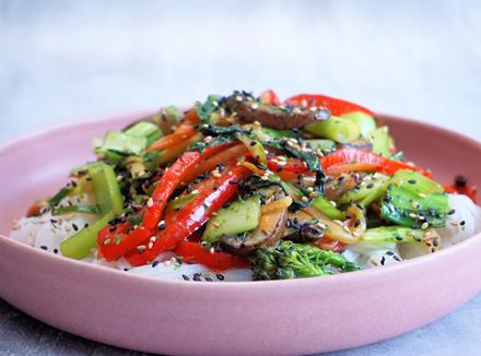 Stir Fried Ginger Vegetables | Recipe | Cuisine Fiend