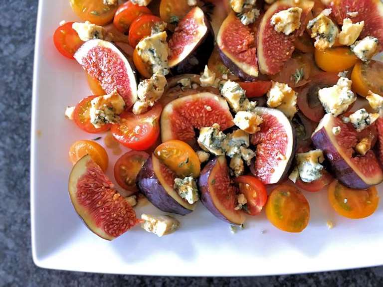 Tomato And Fig Salad | Recipe | Cuisine Fiend