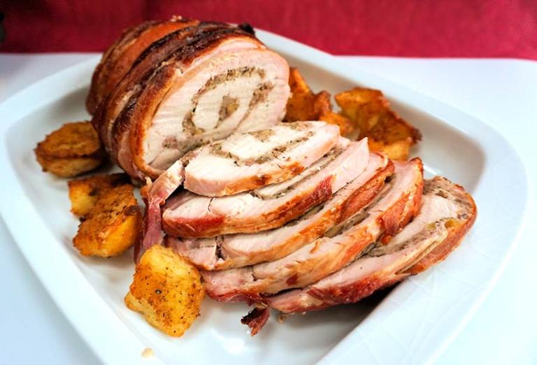 Stuffed Turkey Roll | Recipe | Cuisine Fiend