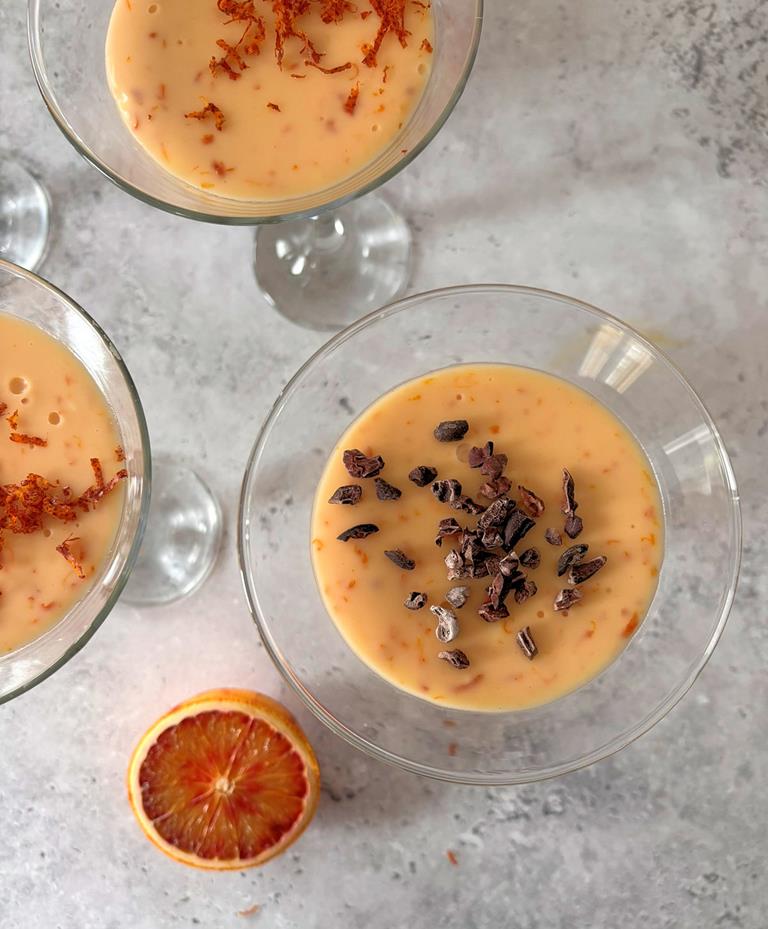 Blood Orange Posset | Recipe | Cuisine Fiend