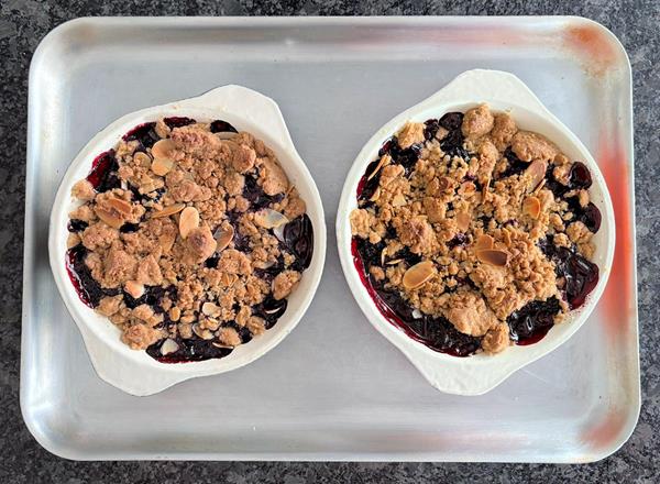 Bramble Crumble | Recipe | Cuisine Fiend